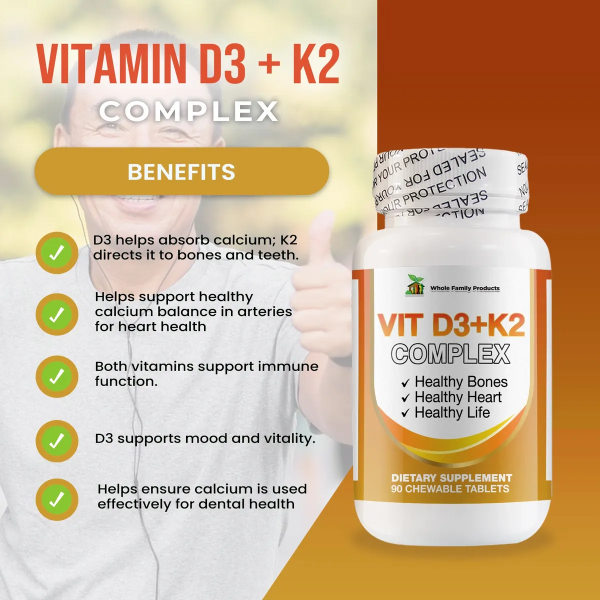 Vitamin D3 and K2 Benefits : Why You Need This Nutrient Combo in Your Life