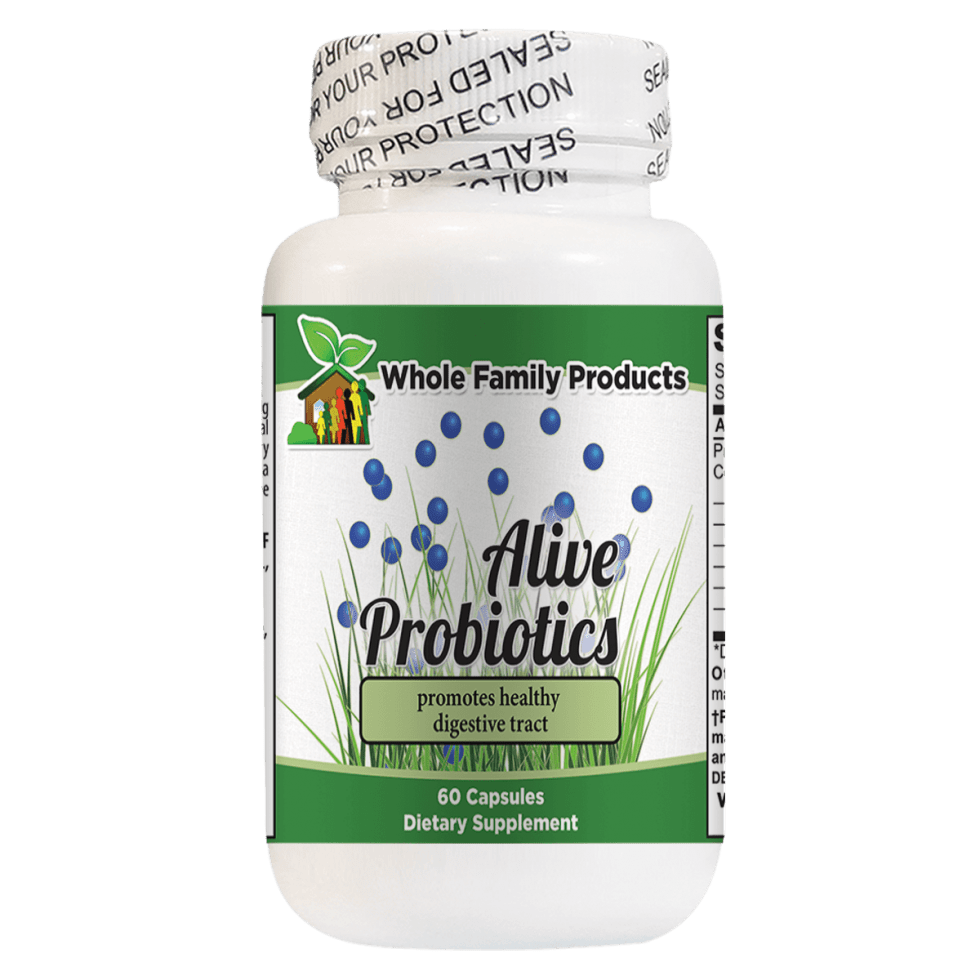 Alive Probiotics - Promotes Healthy Digestive Tract and Gut Health