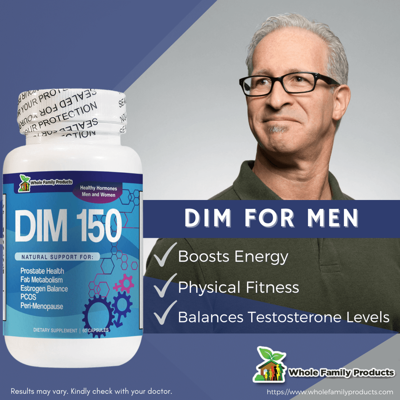 Uses and Benefits of DIM for Men and Women | Whole Family Products