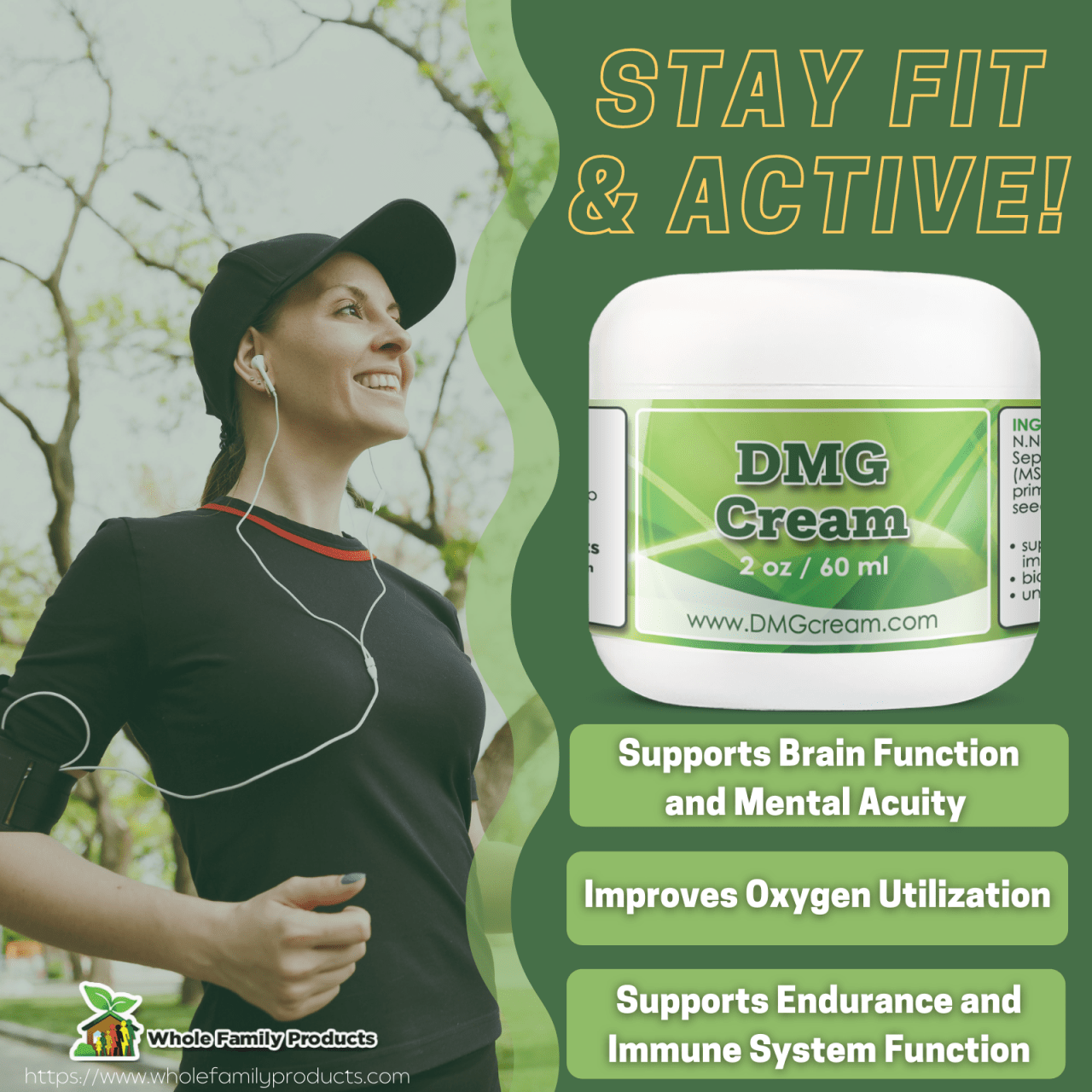 The 13 Health Benefits of DMG (Dimethylglycine) | Whole Family Products