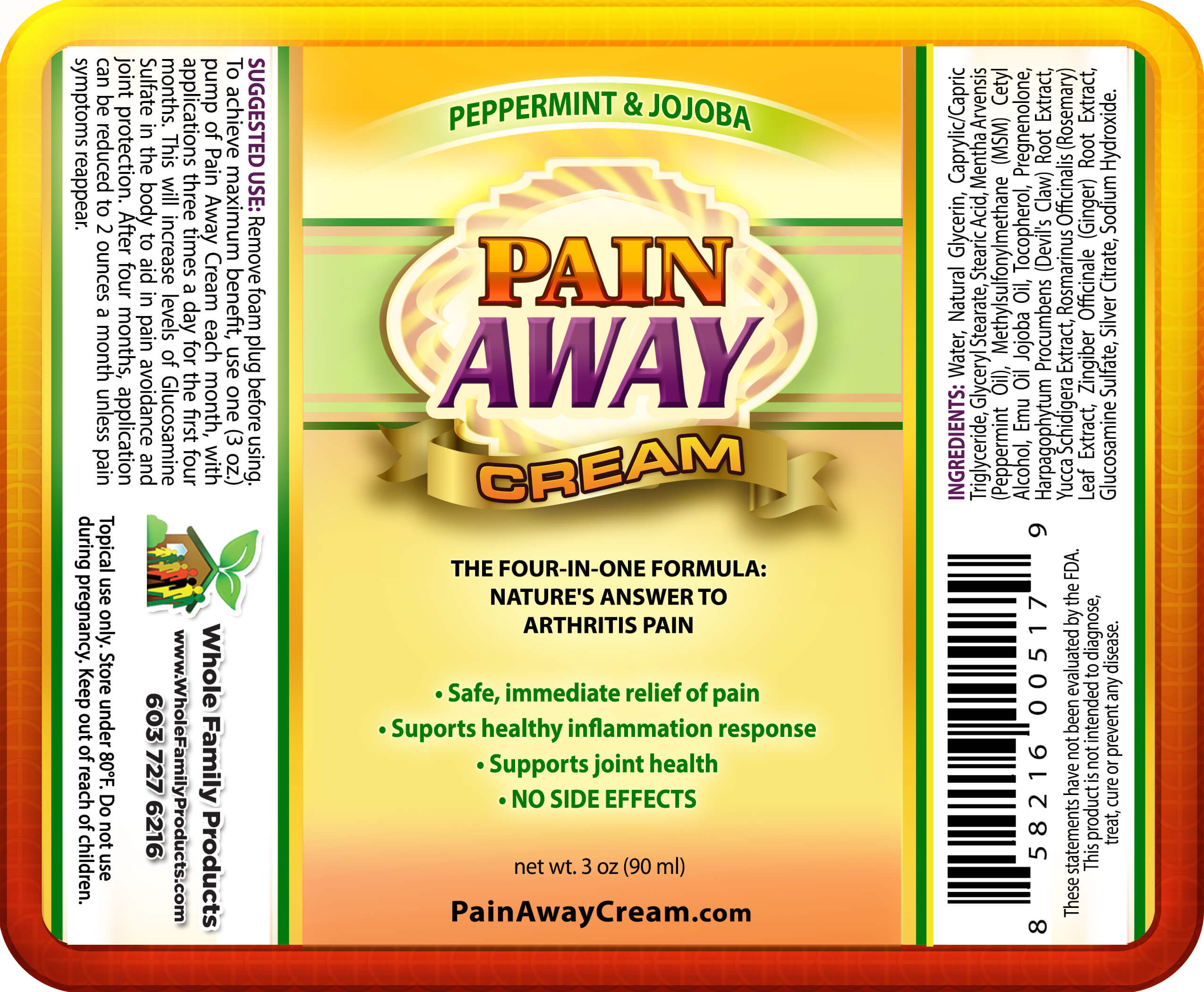 Pain Away Cream: Best Arthritis Pain Relief - Safe and Effective