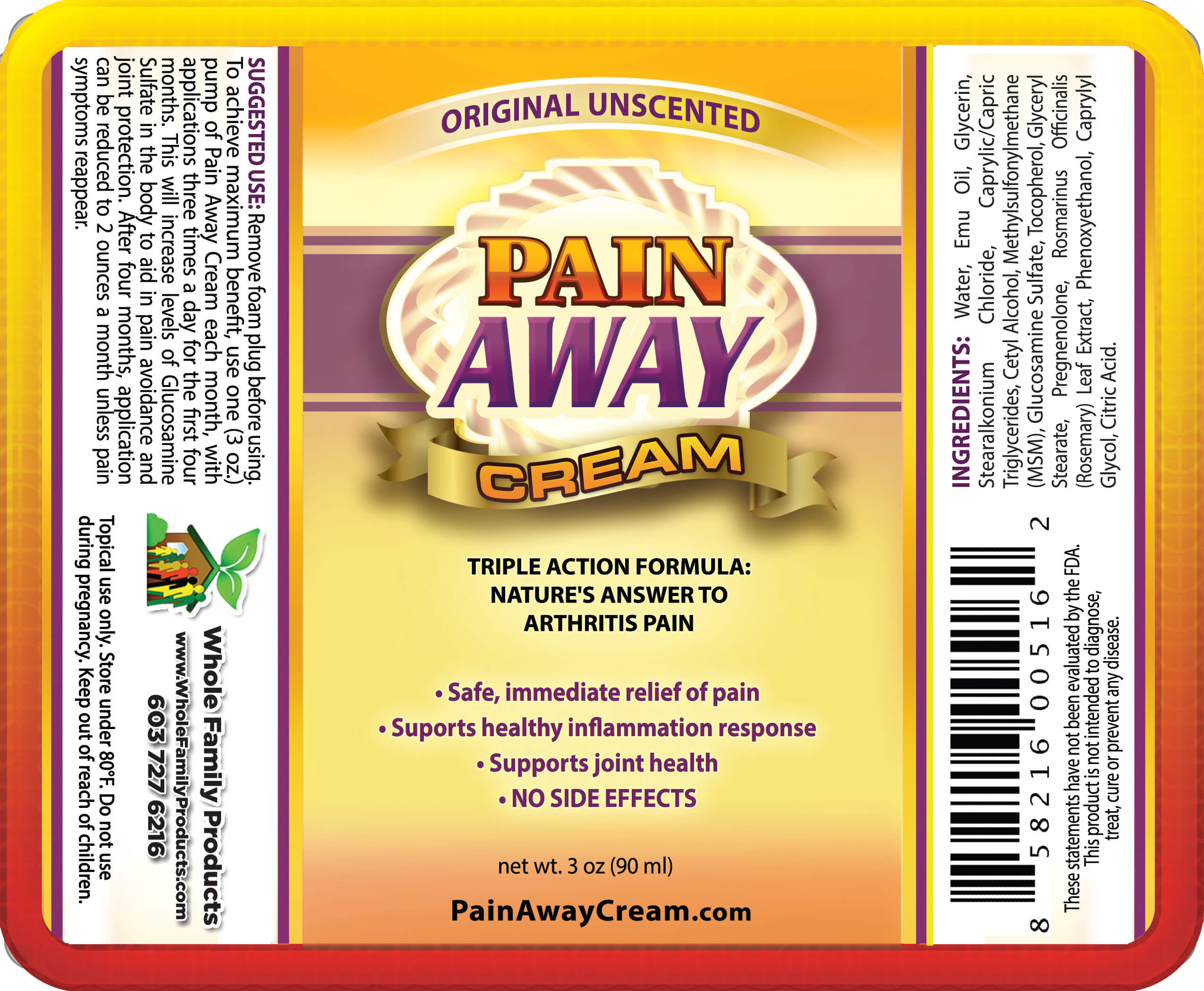 Pain Away Cream: Best Arthritis Pain Relief - Safe and Effective