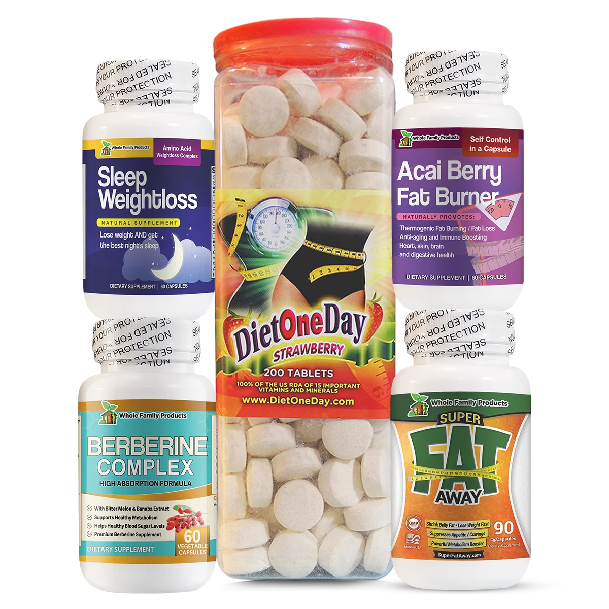 Weight Loss Capsules - Burn Fat Reduce Hunger